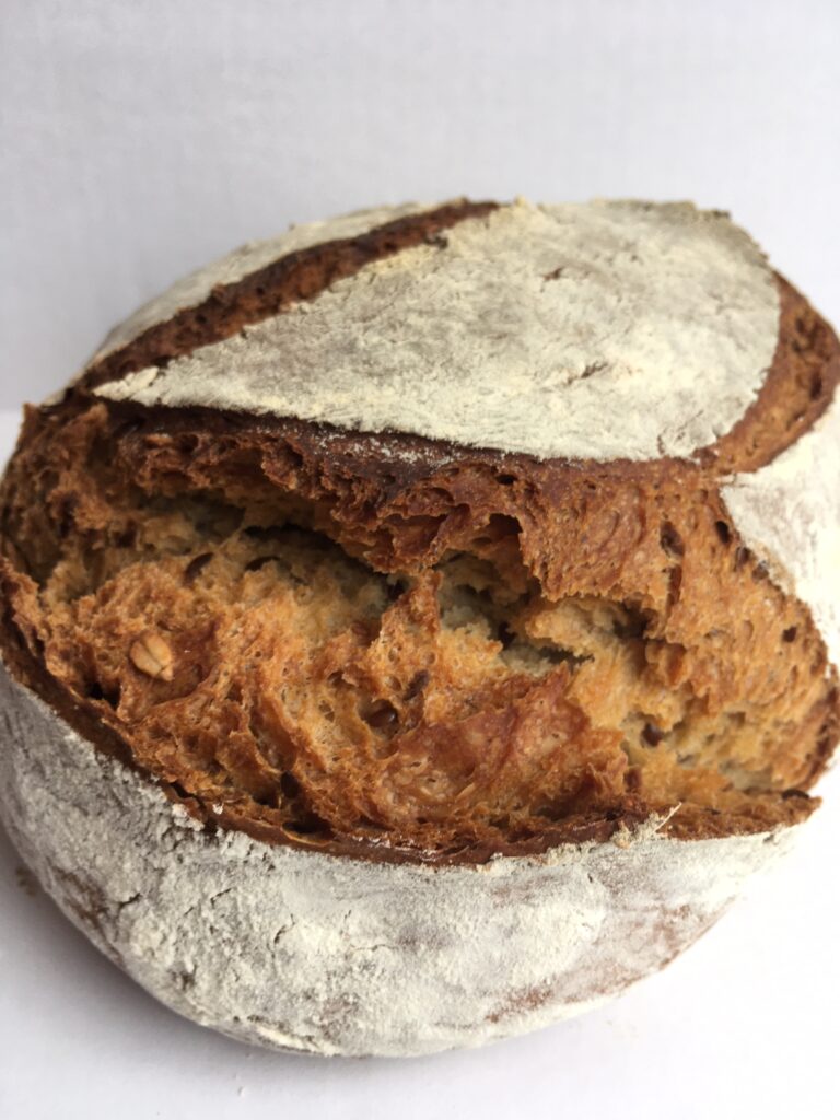 Recette Pain au levain naturel - Farine Multicéréales Bio - My Levain ...