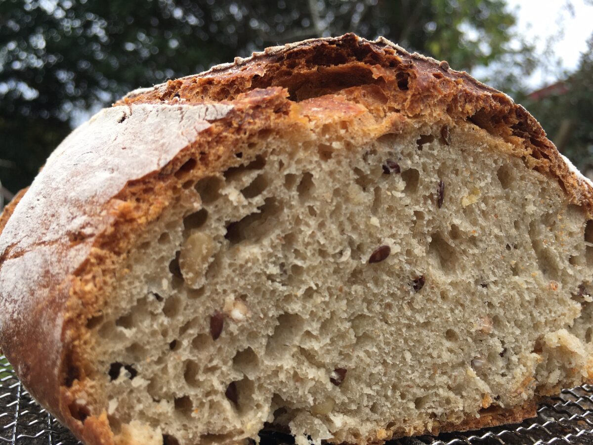 Recette Pain au levain naturel – Farine Multicéréales Bio – My Levain ...