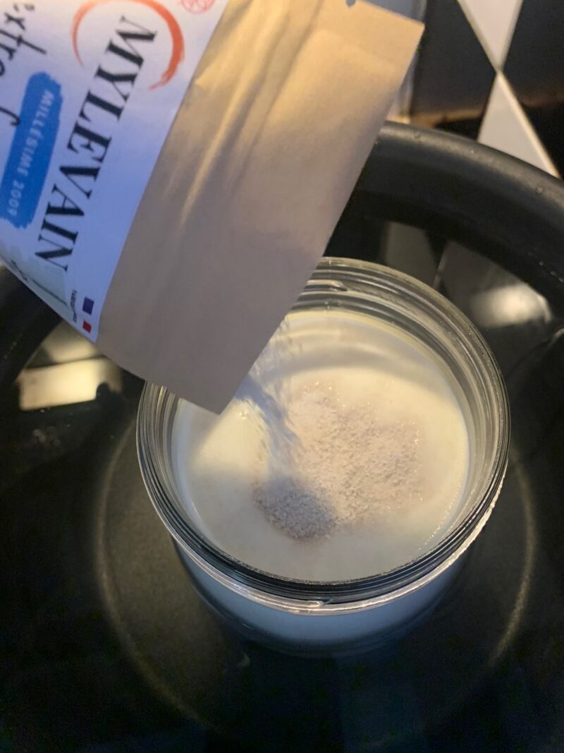 Fromage blanc au Lait Frais Entier Pasteurisé & Levain naturel (sans ...